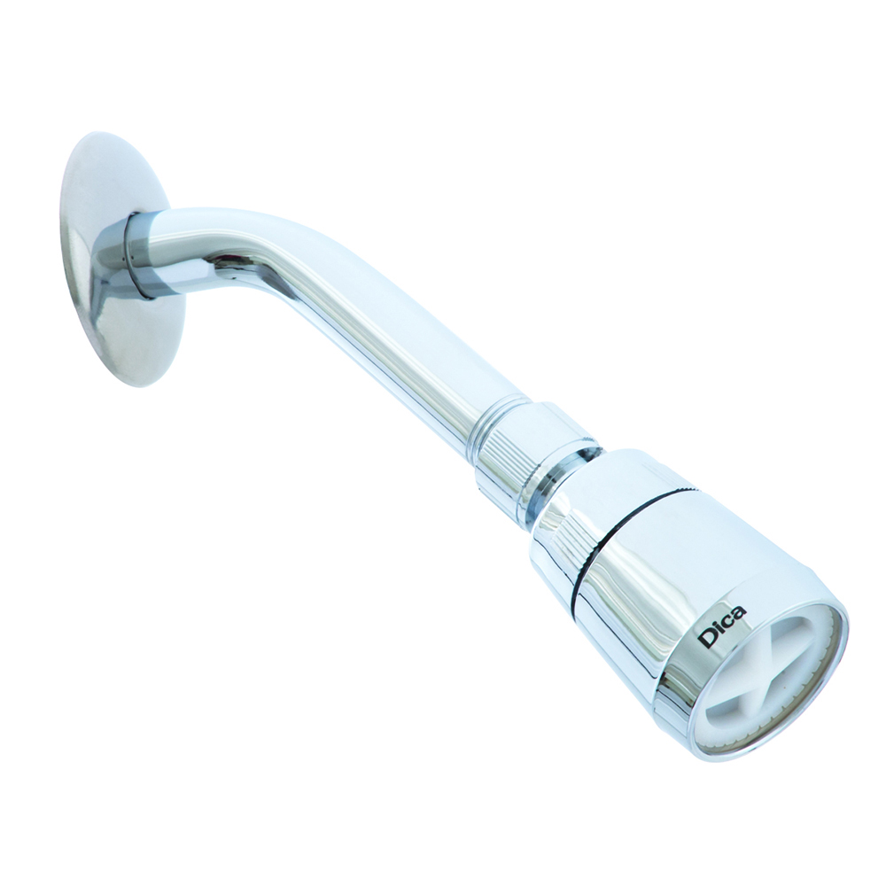 3003B Regadera 2″ de cebolla con brazo y chapetón – Tienda Urrea Valvulas