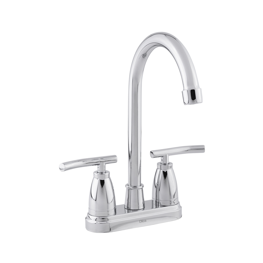 4058 Mezcladora ecológica 4” tipo bar alto para lavabo – Tienda Urrea ...