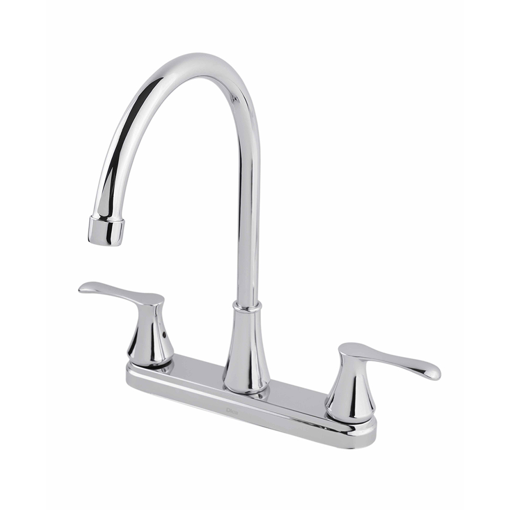 4333 Mezcladora ecológica 8″ cuello alto para fregadero – Tienda Urrea ...